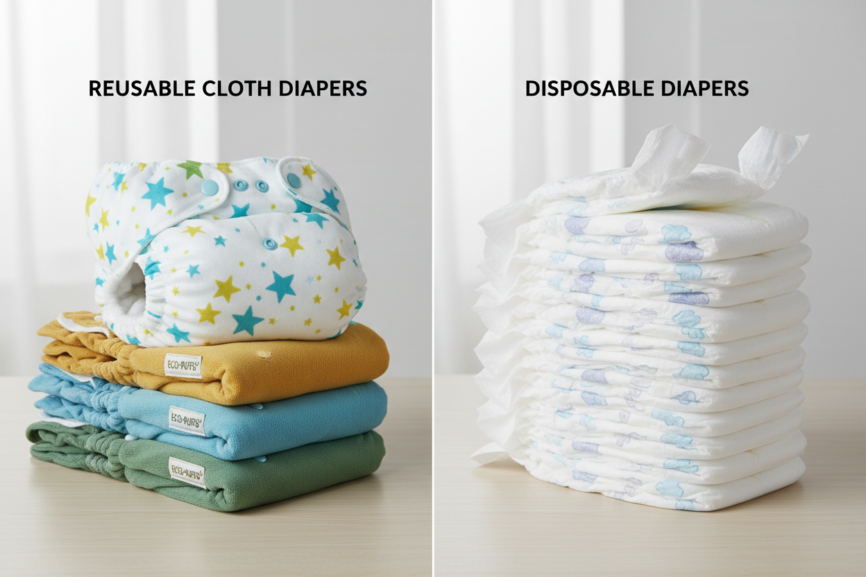 Are Cloth Diapers Better Than Disposable Diapers? – Kindy Ecobaby